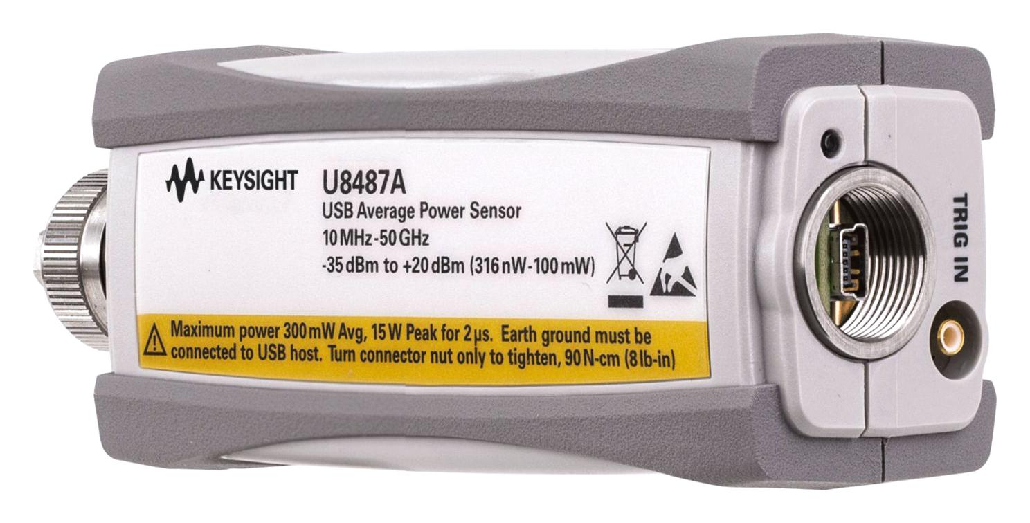 U8487A - Keysight Technologies - RF Power Sensor, 10MHz to 50GHz, -35dBm to +20dBm | element14 Korea