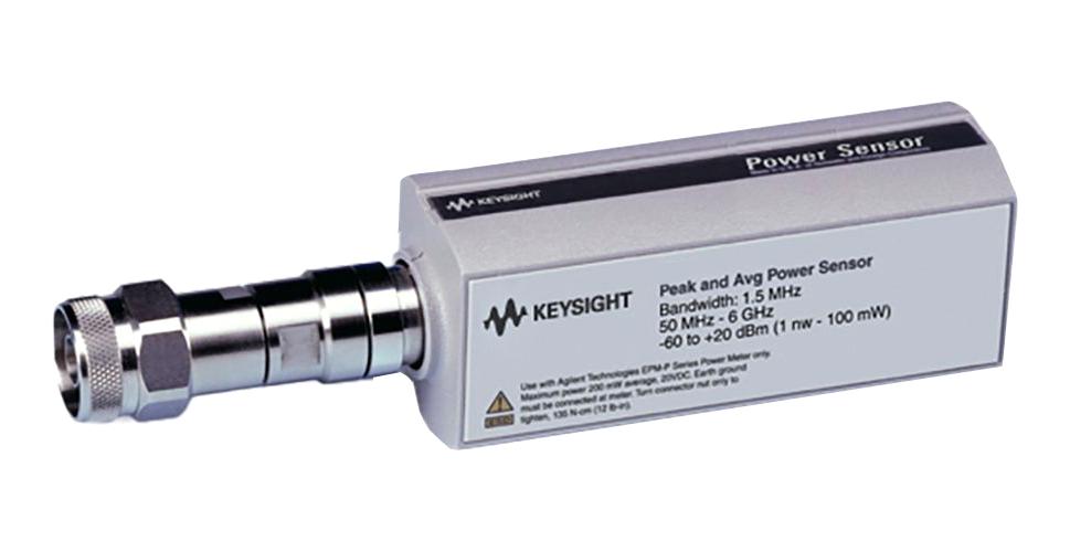 E9323A - Keysight Technologies - RF Power Sensor, 50MHz to 6GHz, -40dBm to +20dBm | element14 Korea