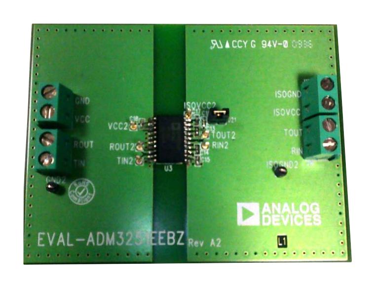 EVAL-ADM3251EEB1Z - Analog Devices - Evaluation Board, ADM3251EARWZ, Isolated RS-232 Line Driver ...