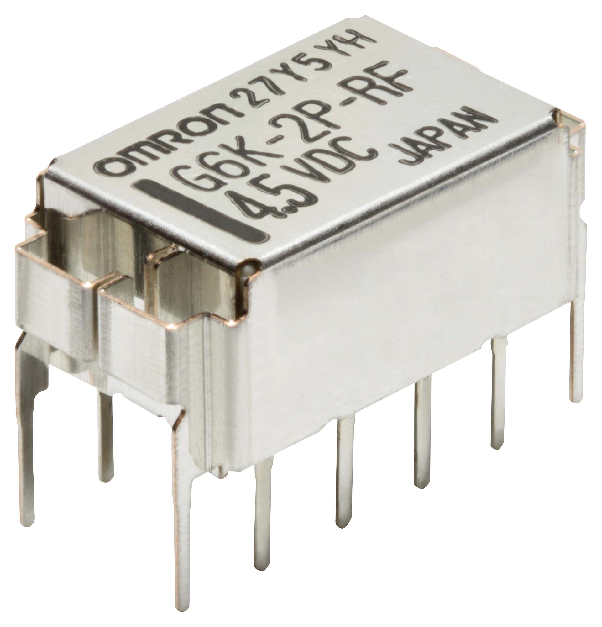 G6K-2P-RF DC5 - Omron Electronic Components - Signal Relay, 5 VDC, DPDT | element14 Korea