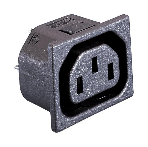 PX0695/20/63 - Bulgin Limited - IEC Power Connector, IEC F Outlet, 10 A ...