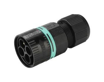THB.387.A4A - Techno - Circular Connector, THB Series, Cable Mount Plug ...