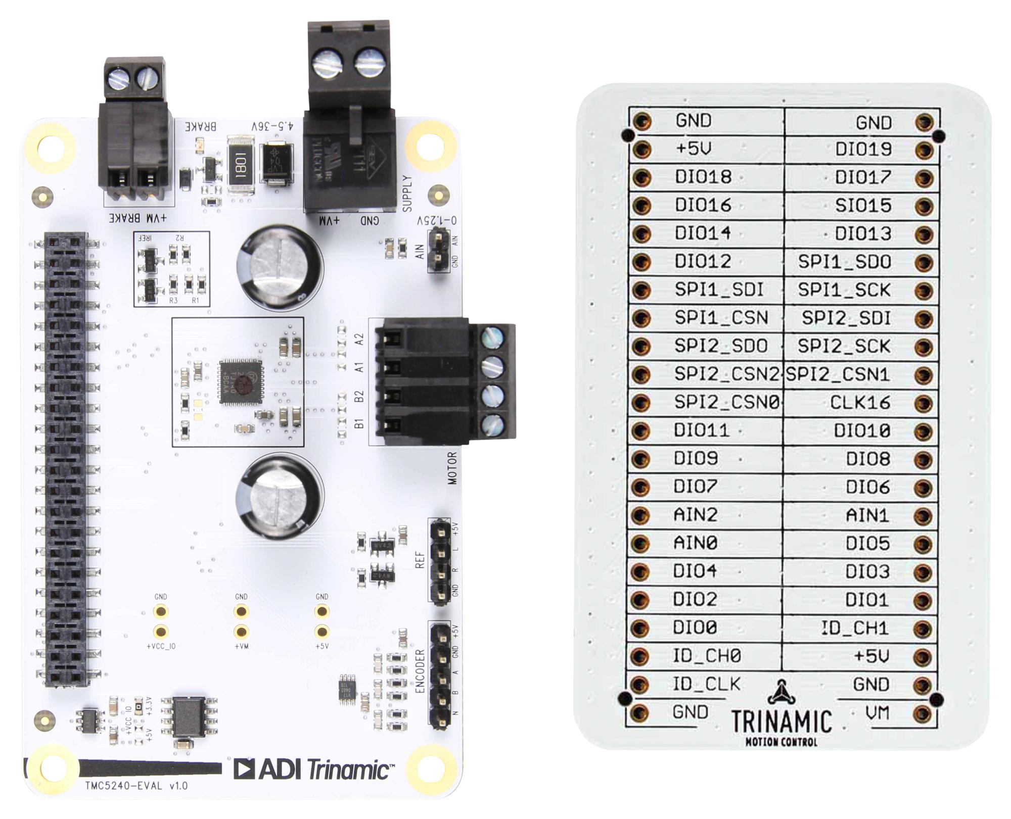 Tmc5240 Eval Trinamic Analog Devices Evaluation Board Tmc5240 2 Phase Stepper Motor
