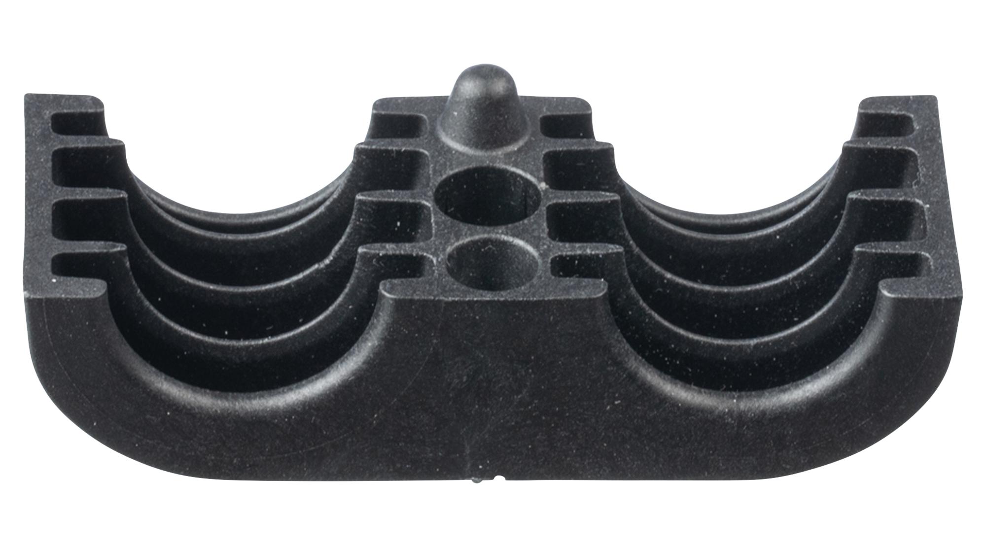 CLC62X2S8TL370 - Panduit - Fastener, Corrugated Loom Clamp, Nylon 6.6 ...