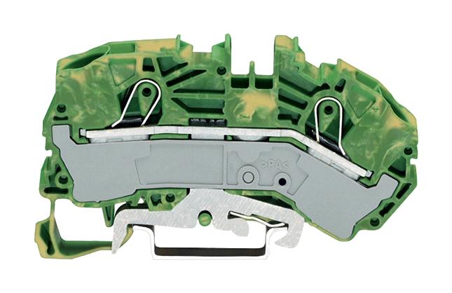 2016-7607 - Wago - DIN Rail Mount Terminal Block, 2 Ways, 20 AWG | element14 Korea