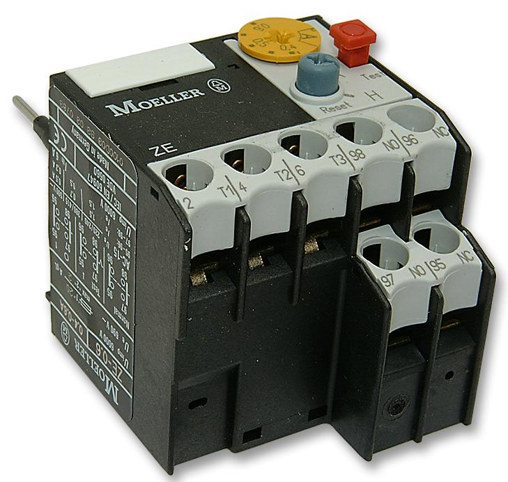 ZE6 - Eaton Moeller - Overload Relay, Direct Mounting, 4 A | element14 Korea