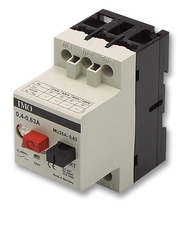 MU25A10 - Imo Precision Controls - STARTER, MOTOR, 6.3 TO 10A | element14 Korea