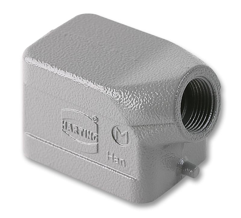 19300061540 - Harting - Heavy Duty Connector, M20 Side Entry, 2 Pegs ...