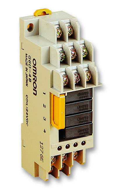 G6d 4b 24dc Omron Electronic Components Power Relay Spst No 24