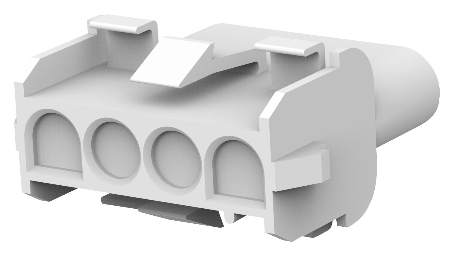 350780-1. - Amp - Te Connectivity - Connector Housing, Universal MATE-N-LOK Series, Receptacle ...