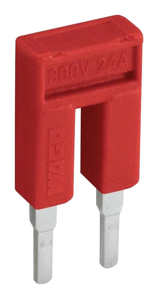 2002-402/000-005 - Wago - Jumper (Busbar), Red, Insulated Jumper ...