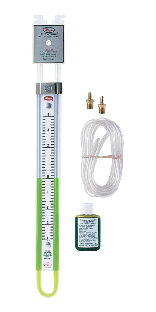 1223-36-W/M - Dwyer - Manometer, U-Tube, 18 Inch-H2O | element14 Korea