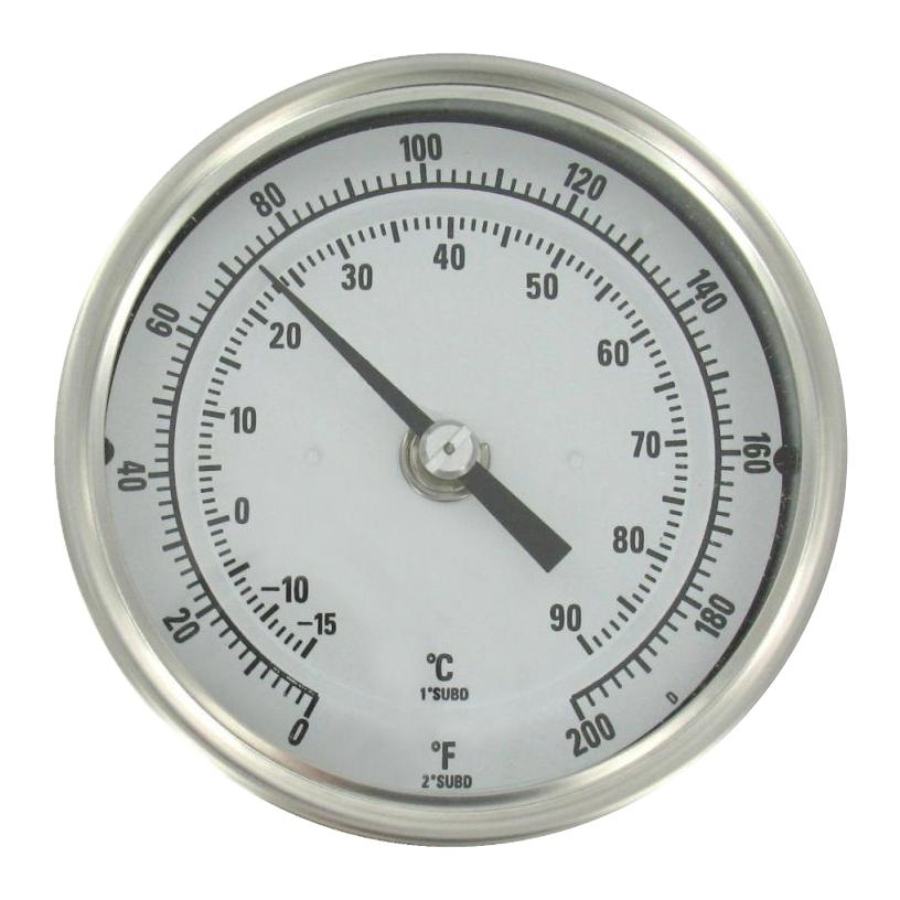 BTLRN312101 - Dwyer - LONG REACH BIMETAL THERMOMETER,12 STEM ...