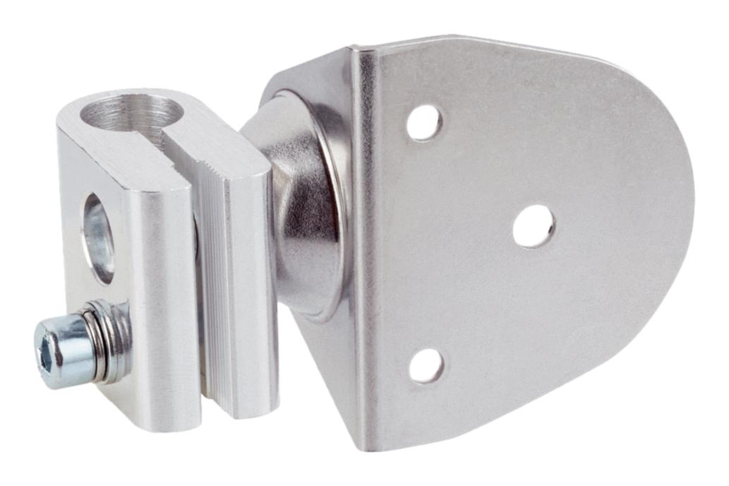 BEF-KHS-IS12R01 - Sick - Bar Clamp System, P250/C42-2 Series Reflectors, Aluminium/Stainless ...