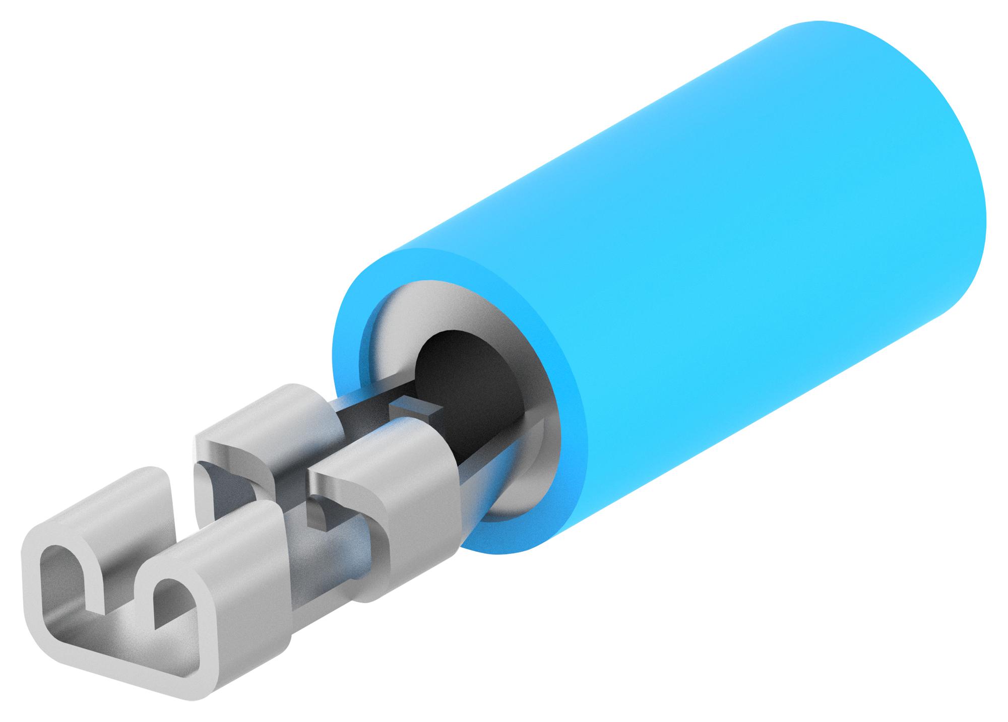 640931-2 - Te Connectivity - Quick Disconnect Terminal, PIDG FASTON 110 ...