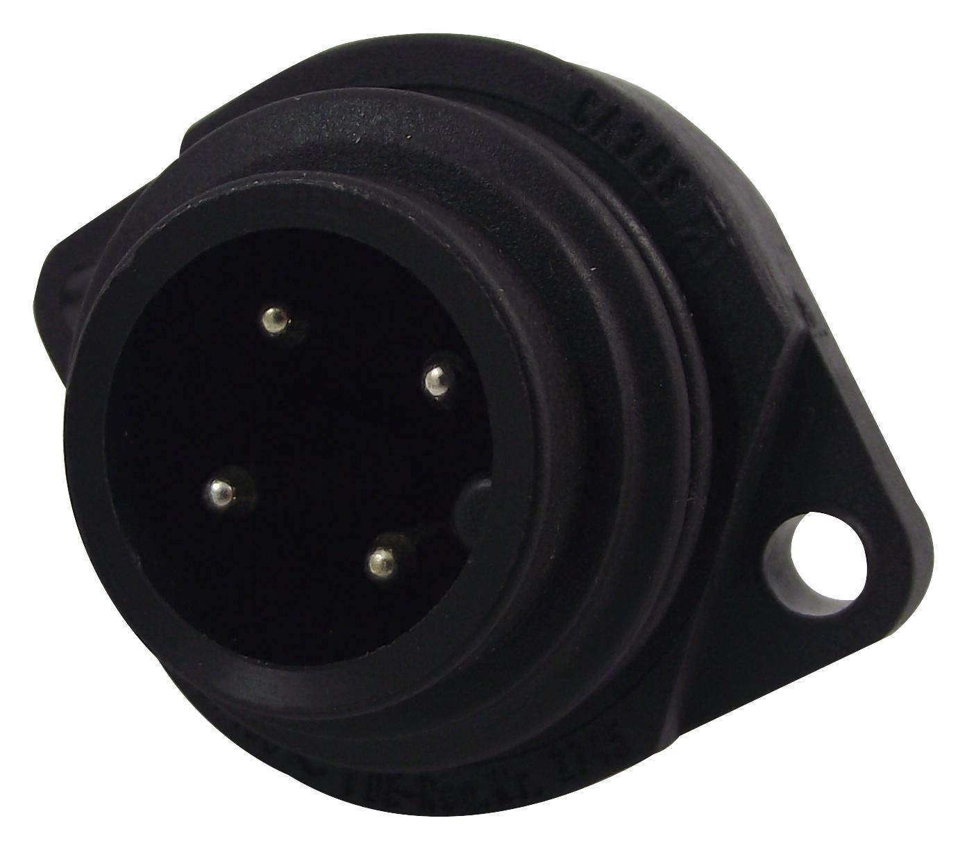 CA3GS - Hirschmann - Circular Connector, CA Series, Panel Mount Plug ...