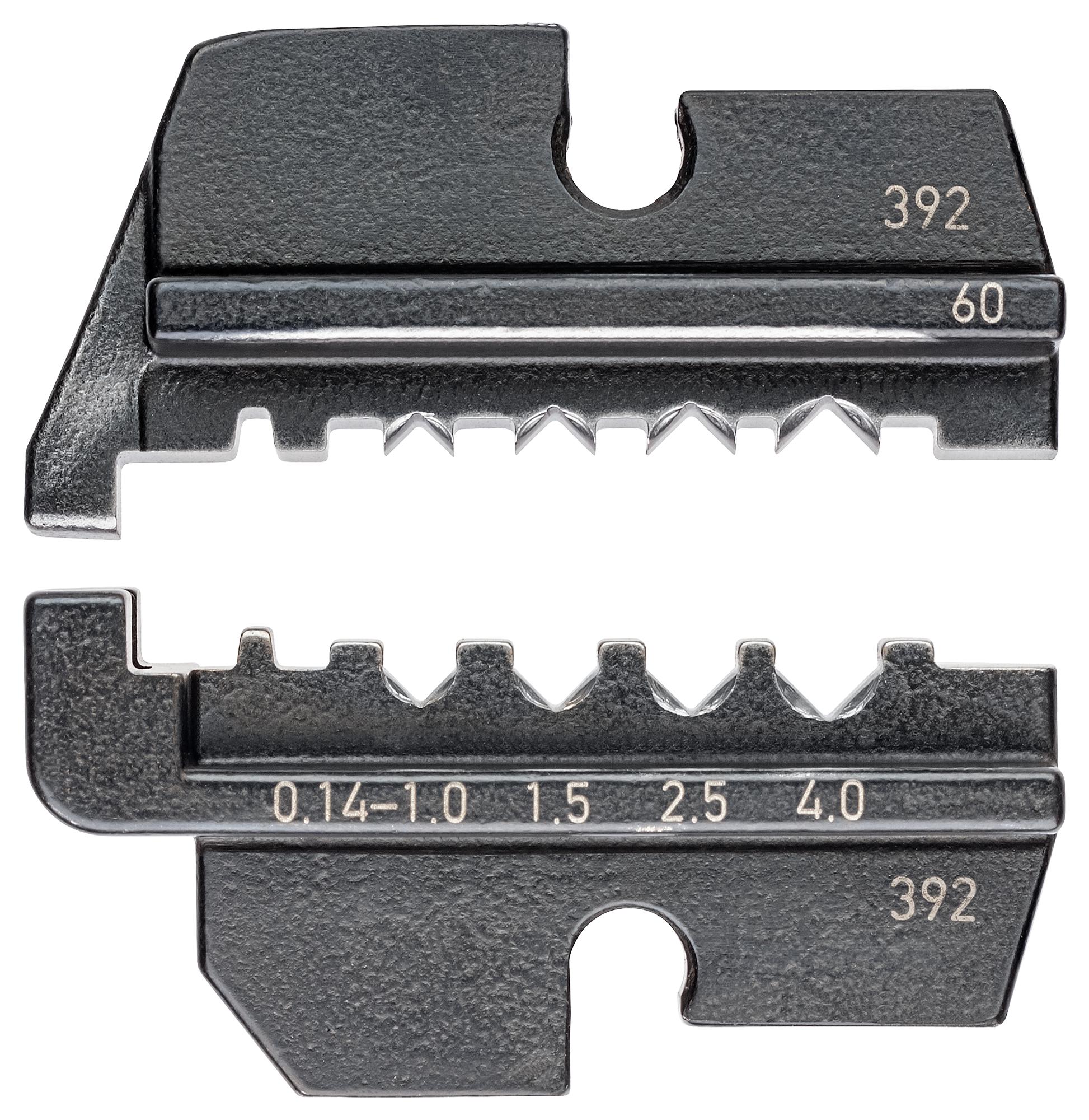 97 49 60 - Knipex - Crimp Tool Die, 26-11AWG HTS & Harting Turned ...