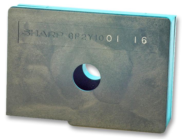 GP2Y1010AU0F - Sharp - Optical Dust Sensor, 0.5 V/(0.1mg/m3), 4.5 V to ...