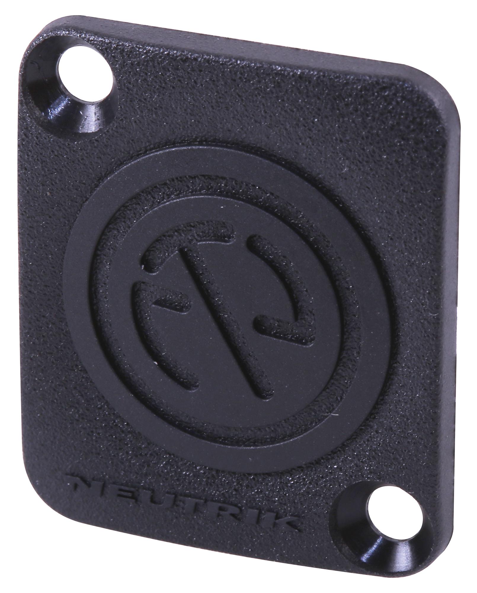 DBA-BL - Neutrik - Connector Accessory, Black, Blanking Plate ...
