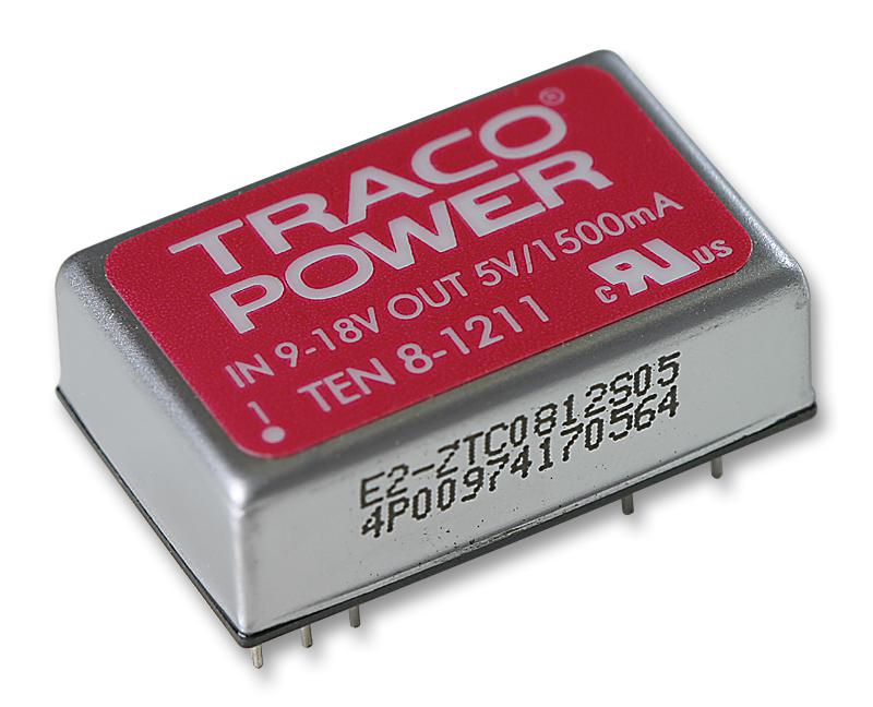 TEN 8-2421 - Traco Power - Isolated Through Hole DC/DC Converter, ITE, 2:1 | element14 Korea