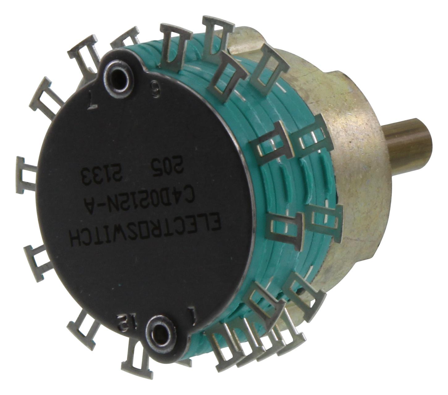C4D0212N-A - Electroswitch - SWITCH, ROTARY, DP12T | element14 Korea