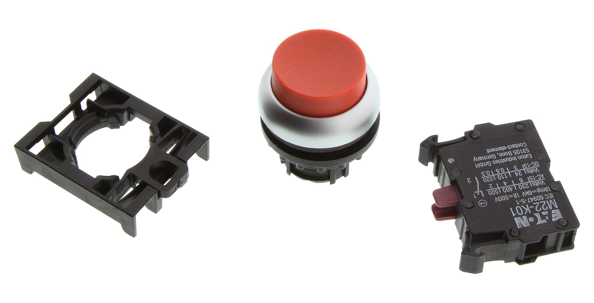 M22-DH-R/K01 - Eaton Moeller - PB SWITCH, SPST-NC, 3A | element14 Korea