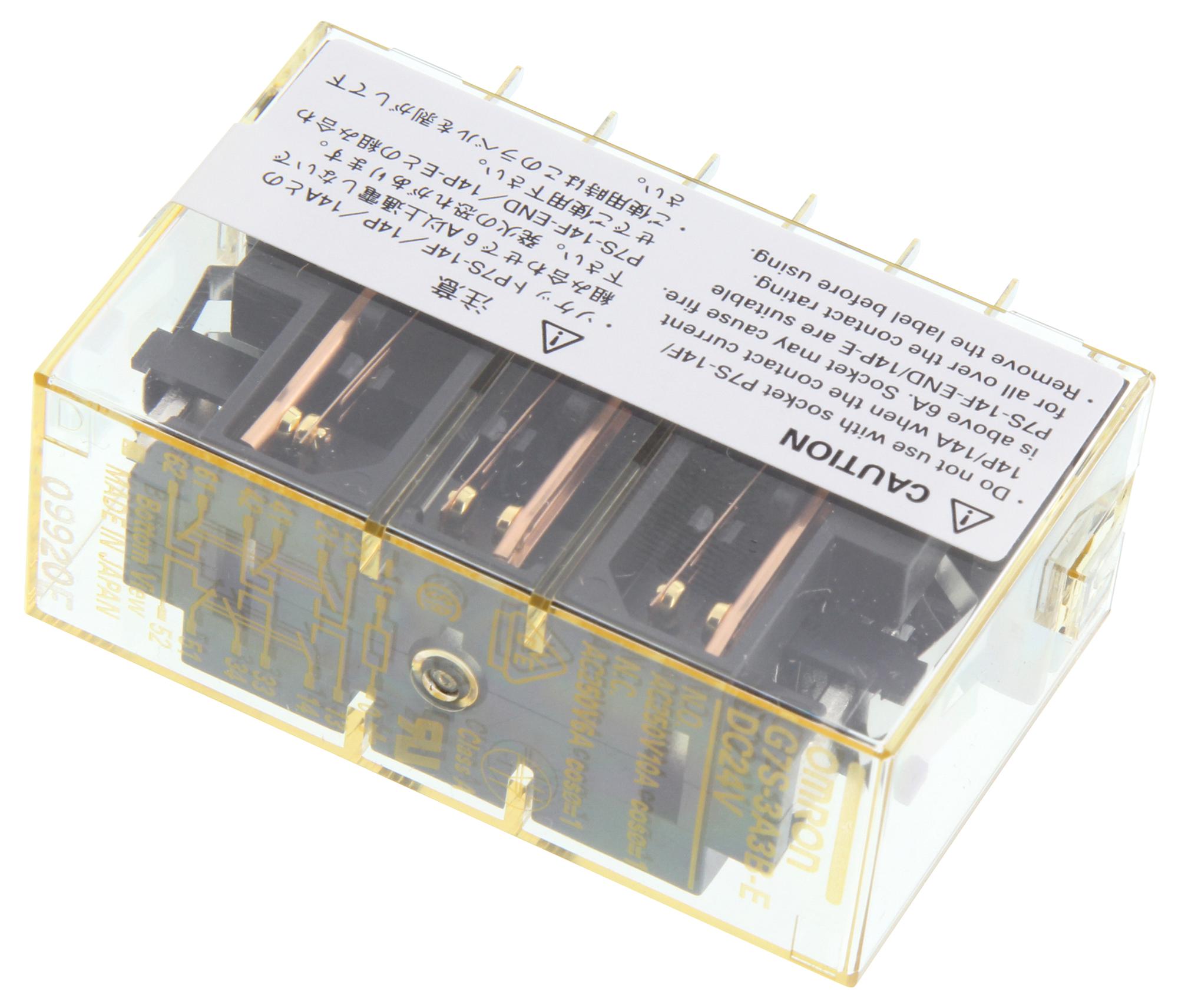 G7S-3A3B-E DC24 - Omron Sti - SAFETY RELAY, 3PST-NO/NC, 24VDC ... G7S-3A3B-E DC24 - Omron Sti - SAFETY RELAY, 3PST-NO/NC, 24VDC ...