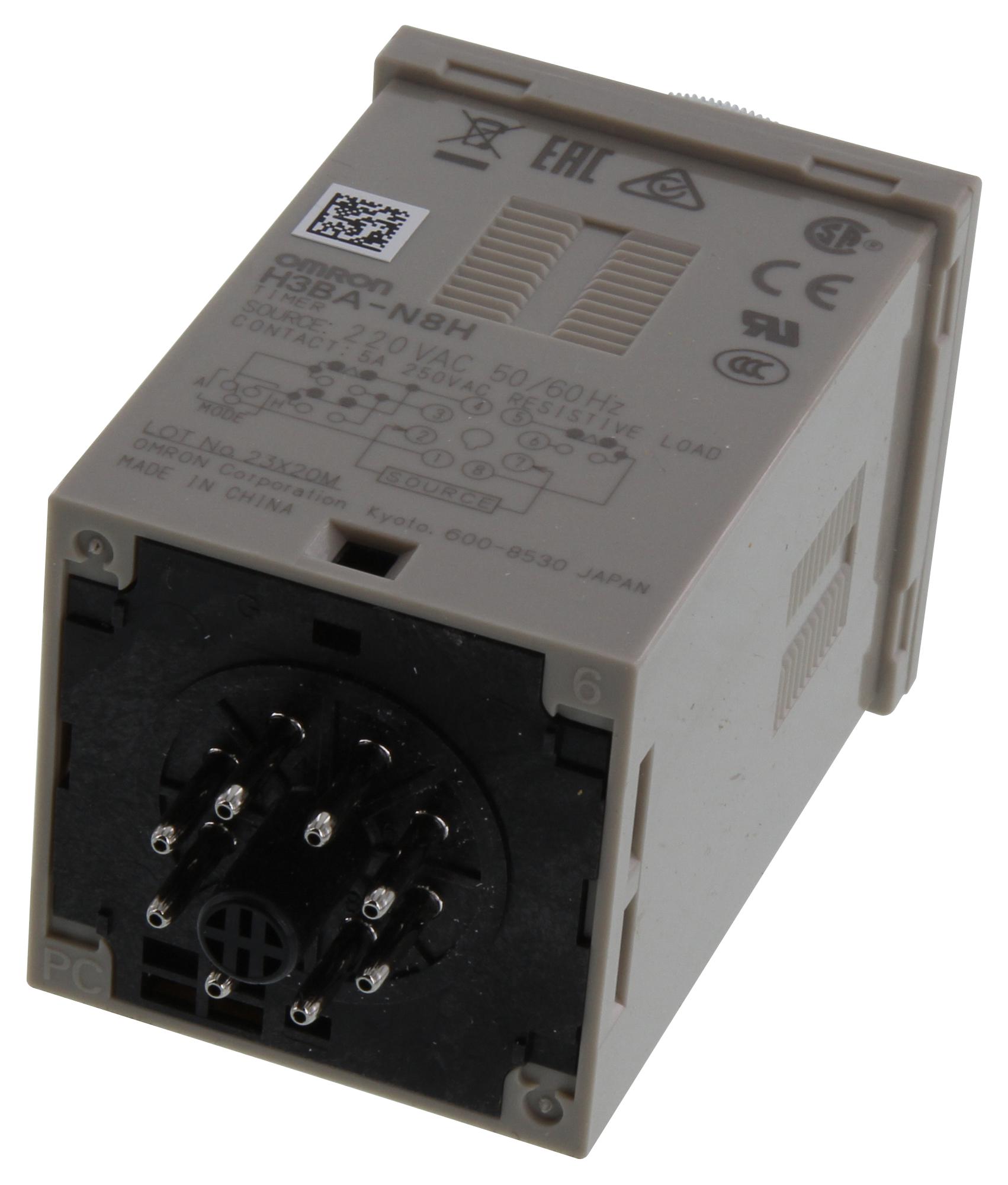 H3BA-N8H 220 VAC - Omron Industrial Automation - SOLID-STATE TIMER, 0 ...