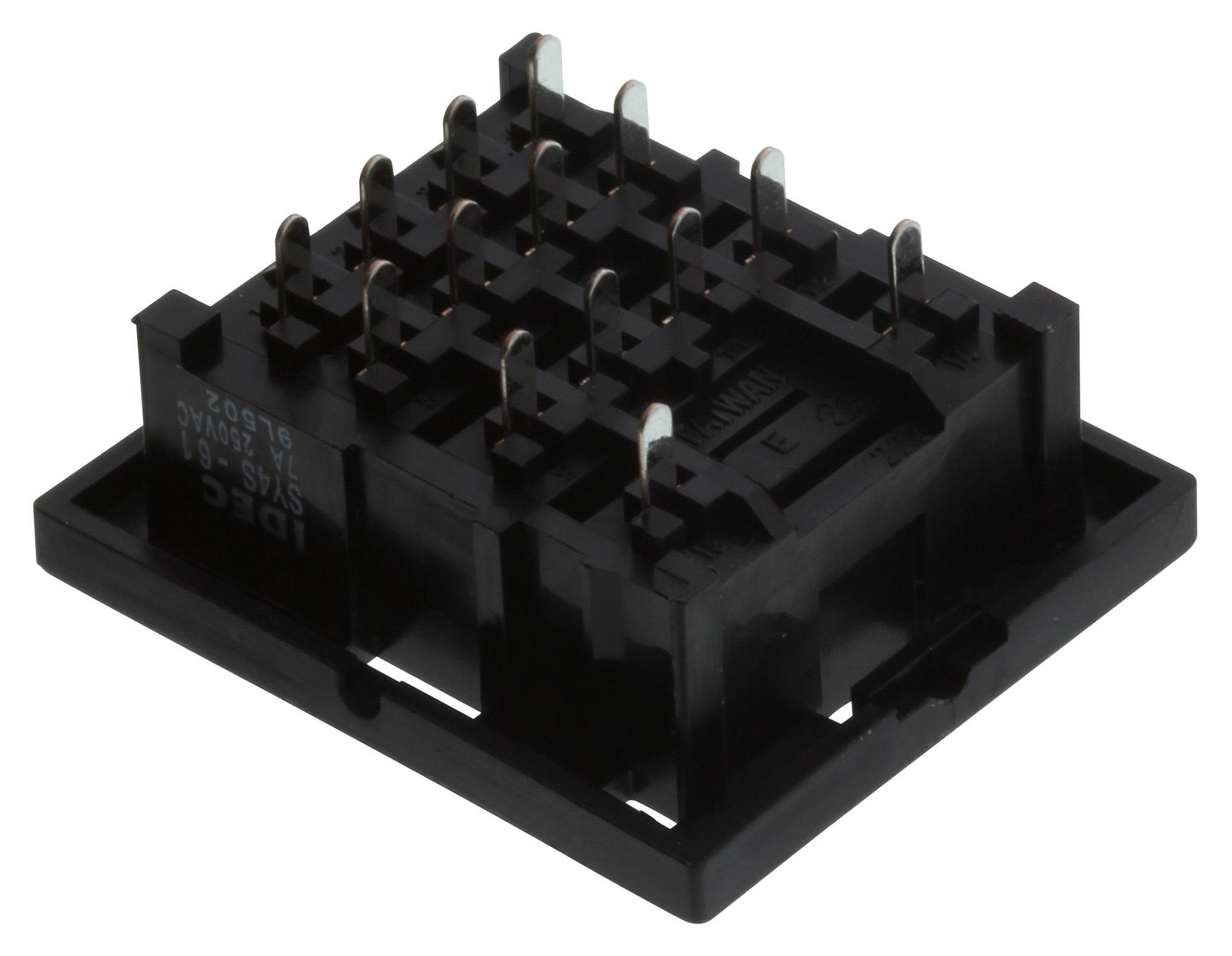 SY4S-61 - Idec - RELAY SOCKET, 14PIN, 7A | element14 Korea