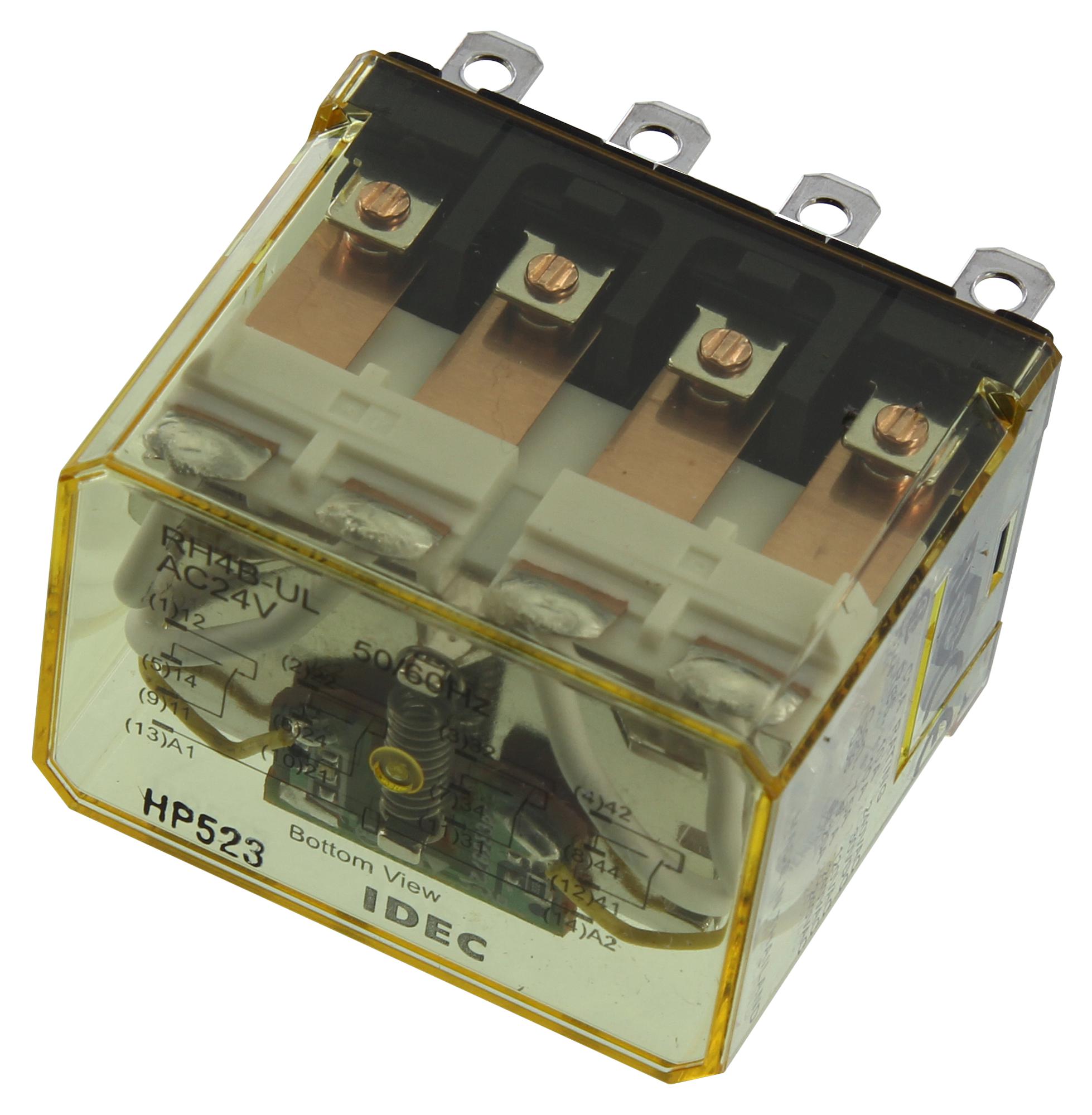 RH4B-ULAC24V - Idec - RELAY, 4PDT, 110VAC | element14 Korea