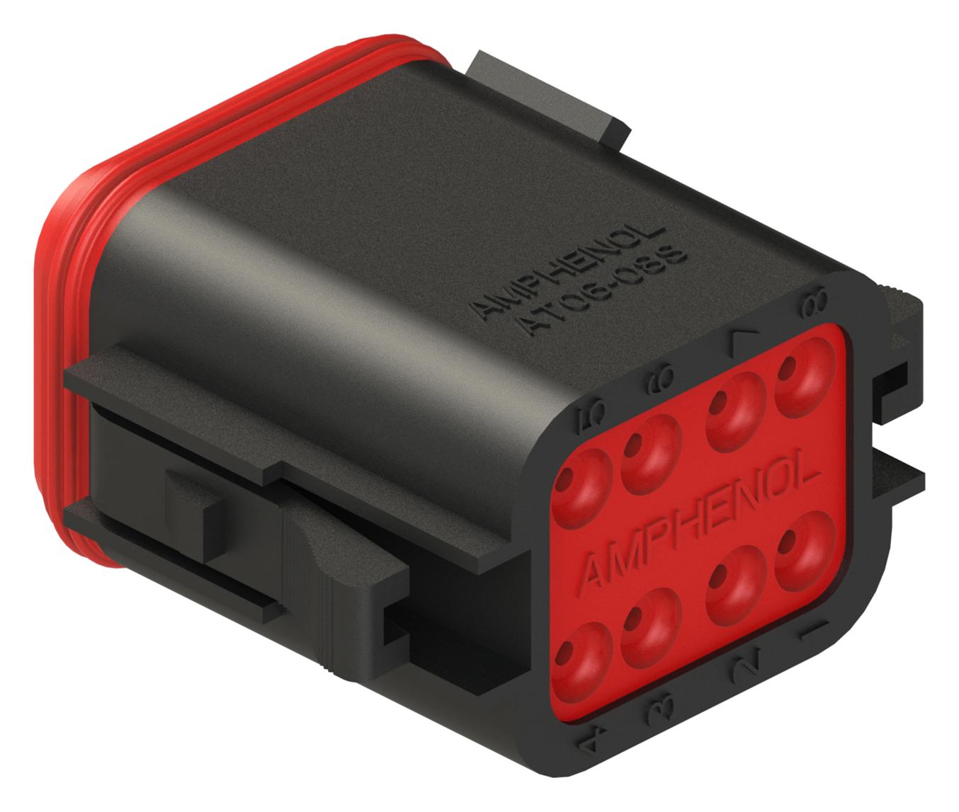 AT06-08SB - Amphenol Sine/tuchel - AUTOMOTIVE HOUSING, PLUG, 8POS | element14 Korea