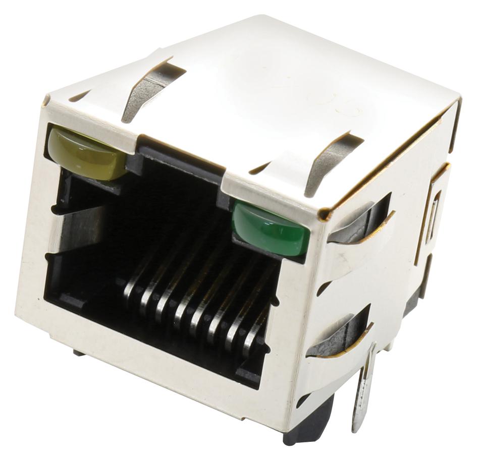 2-406549-1... - Amp - Te Connectivity - CAT5 RJ45 MODULAR JACK, 8 ...