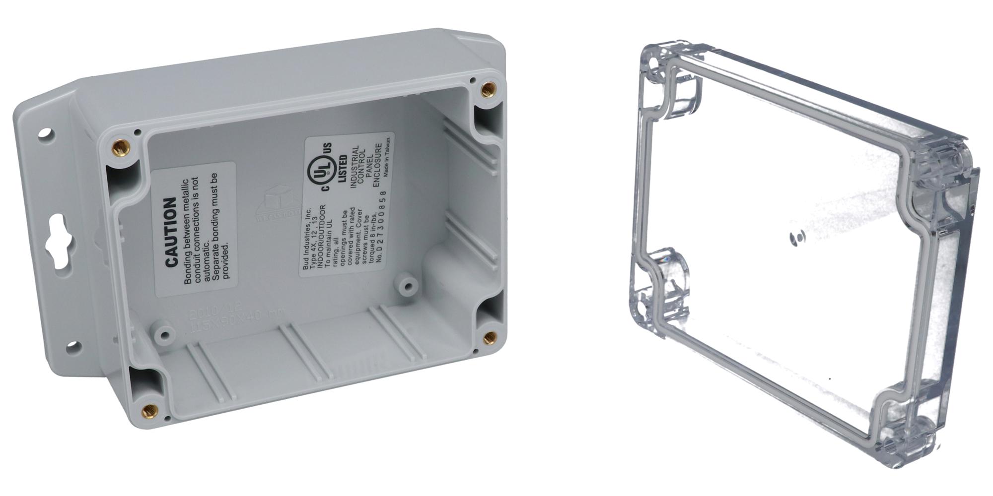 PN-1323-ACMB - Bud Industries - ENCLOSURE, WALL MOUNT, PC | element14 Korea