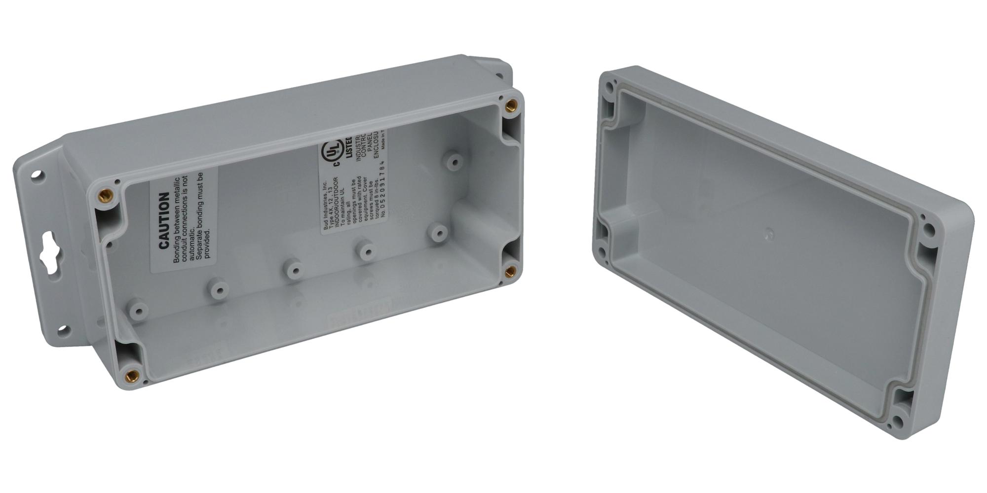 PN-1332-AMB - Bud Industries - ENCLOSURE, WALL MOUNT, PC | element14 Korea