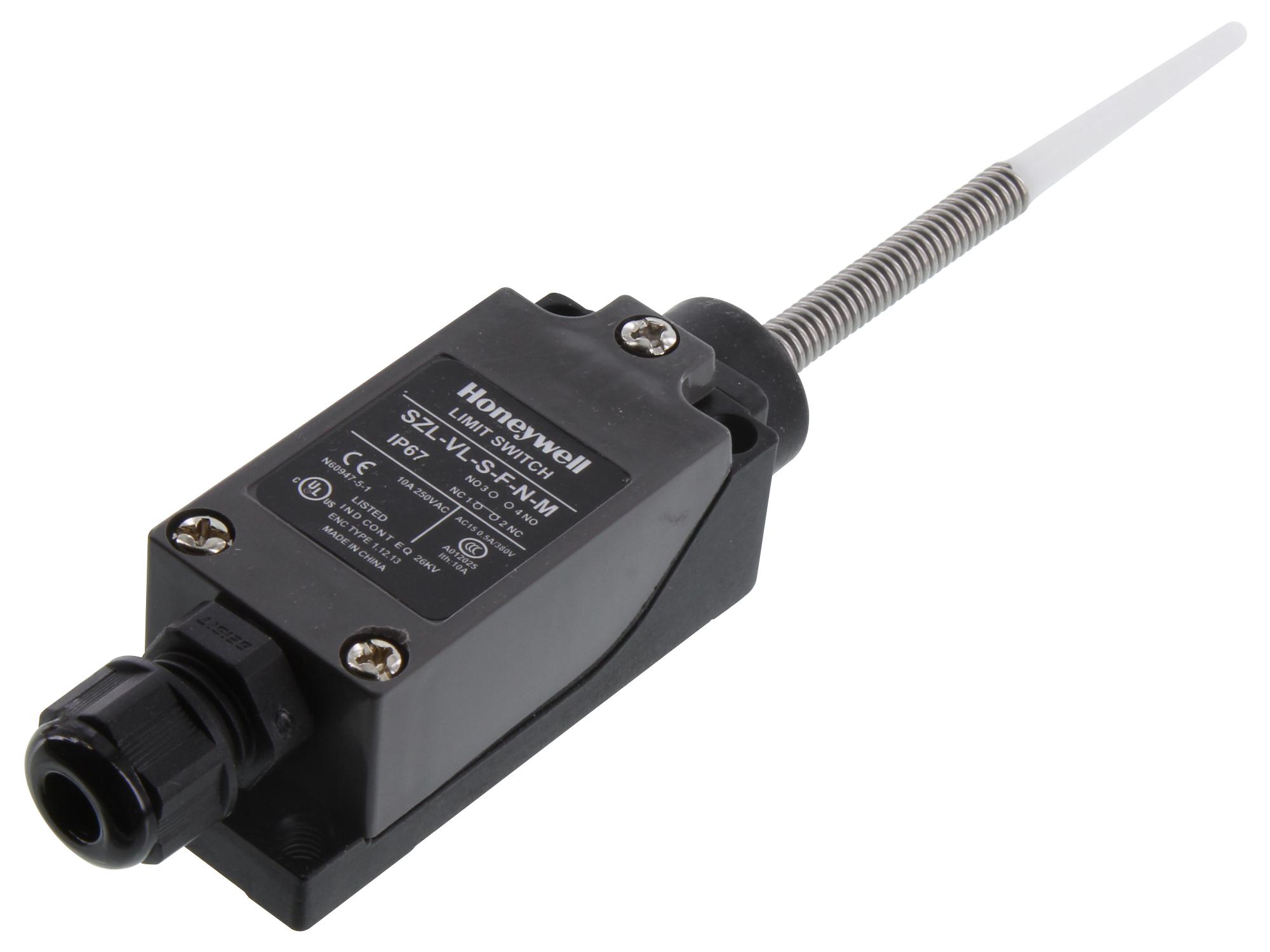 SZL-VL-S-F-N-M. - Honeywell - LIMIT SWITCH, SPST-NO/NC, 0.5A ...