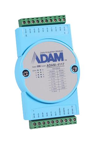 ADAM-4117-C - Advantech - ANALOG I/P MODULE W/MODBUS, ROBUST, 8-CH ...