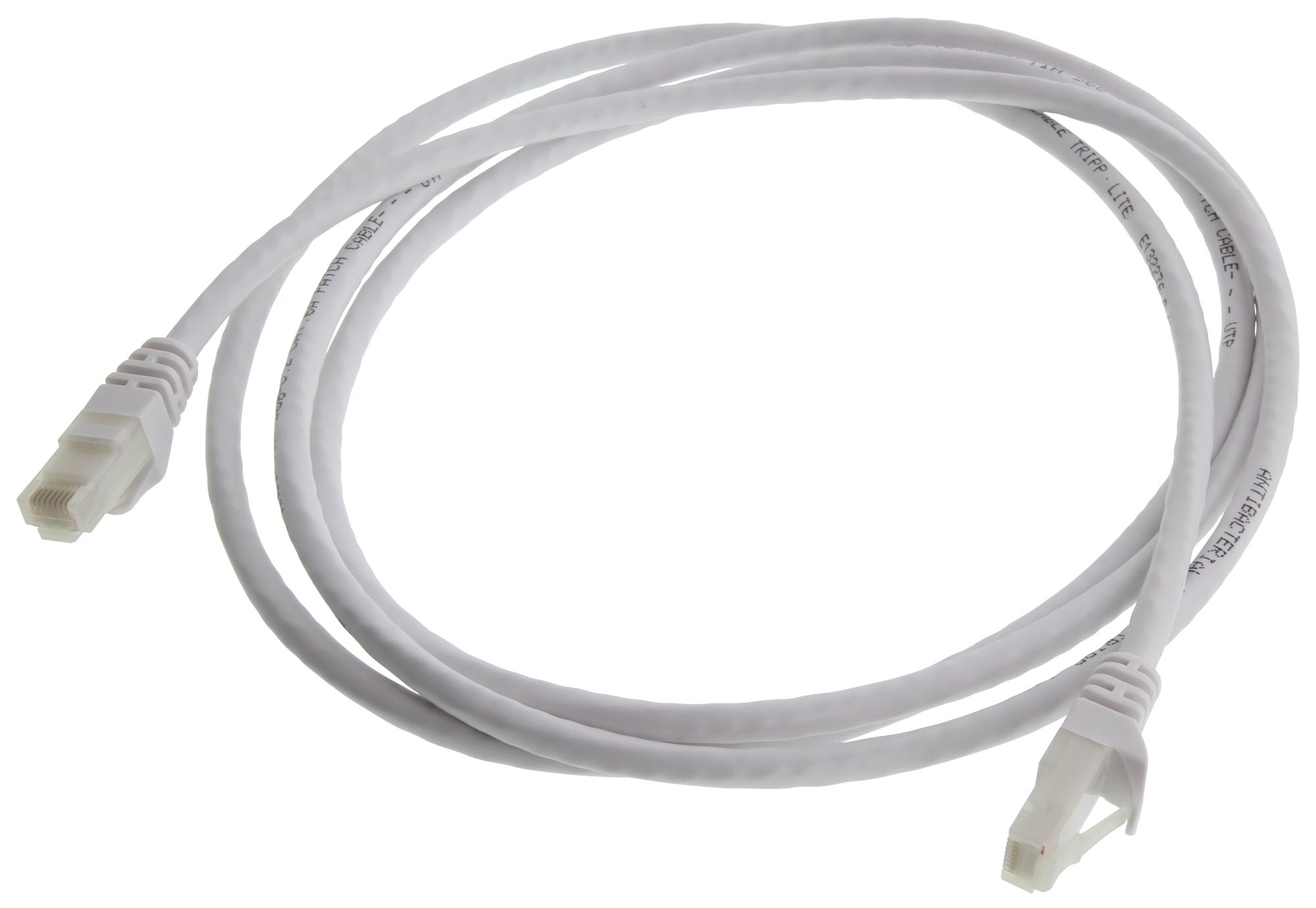 N261AB-007-WH - Eaton Tripp Lite - ENET CABLE, RJ45 PLUG-PLUG, 7FT ...
