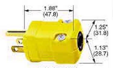 HBL5364VY - Hubbell Wiring Devices - CONNECTOR, POWER ENTRY, PLUG ...