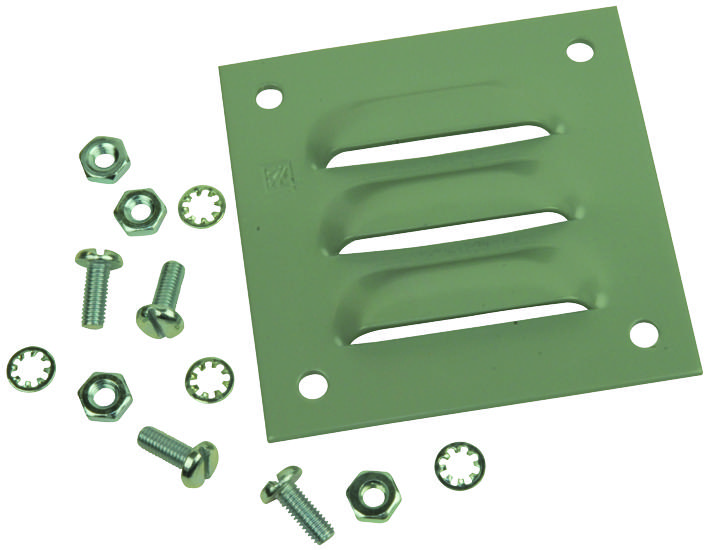 A-VK23 - Nvent Hoffman - LOUVER PLATE KIT, 3.25INX3.25IN | element14 Korea