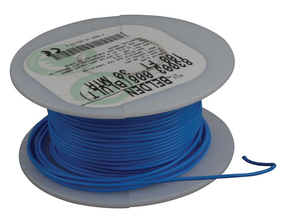 83003 006100 - Belden - HOOK UP WIRE, 100FT, 24AWG | element14 Korea