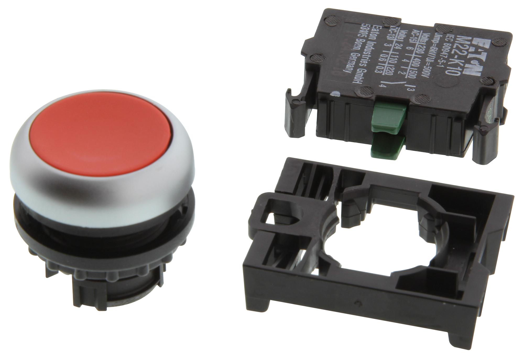 M22-D-R/K10 - Eaton Moeller - PB SWITCH, SPST-NO, 3A | element14 Korea