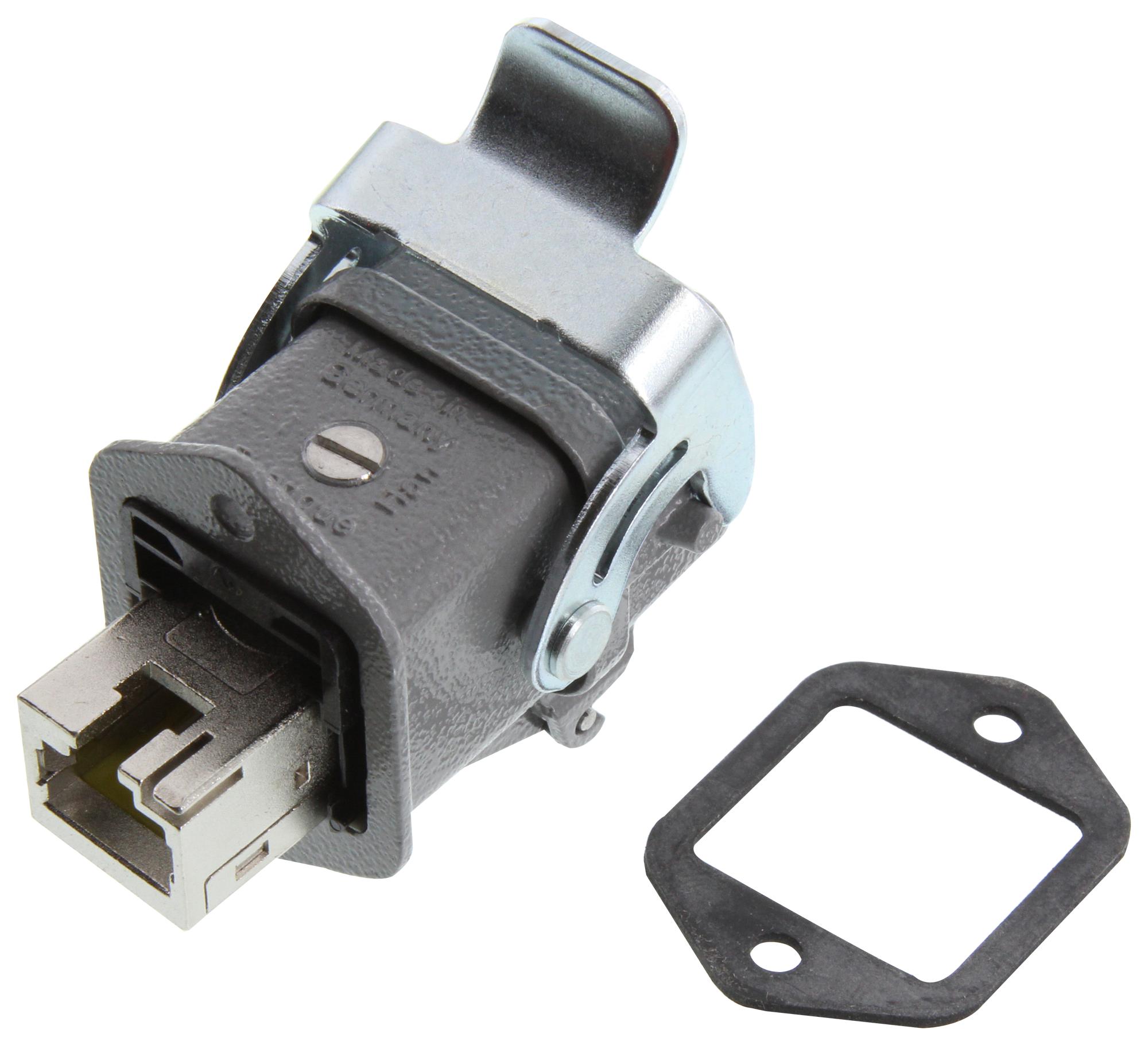 09452151562 - Harting - PANEL FEED-THRU, RJ45 8P8C JACK, CAT6 ...