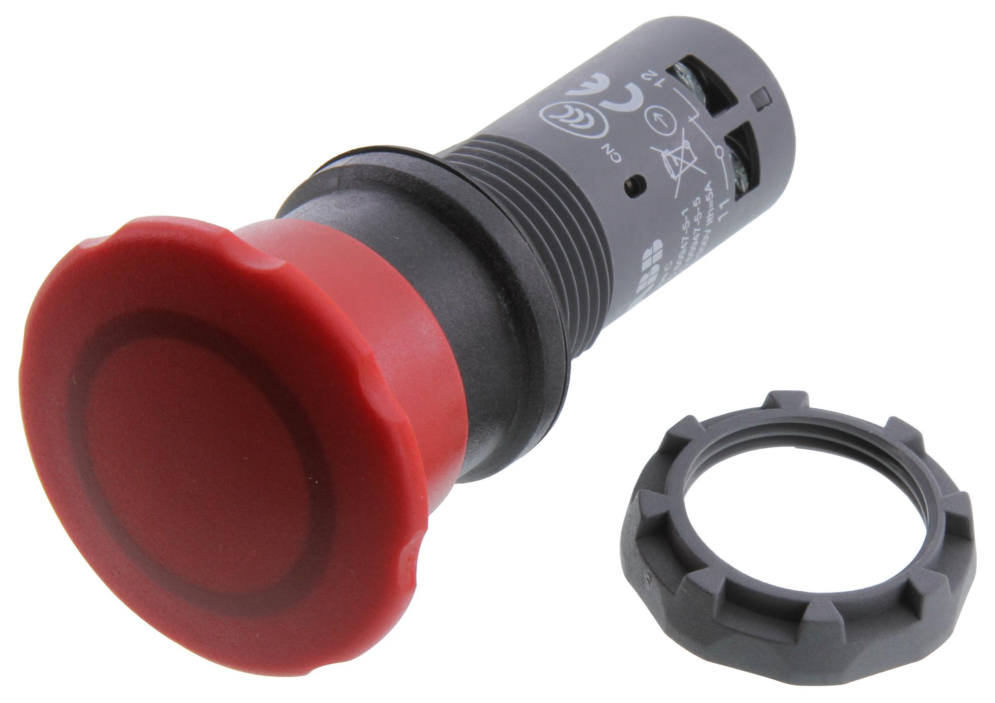 CE4P-10R-02 - Abb - PUSHBUTTON SWITCH, DPST-NC, SCREW | element14 Korea