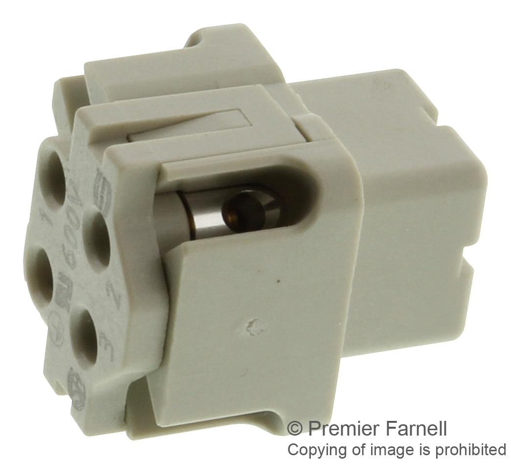 09200032711 - Harting - RECTANGULAR HAN INSERT FEMALE 3WAY SCREW | element14 Korea