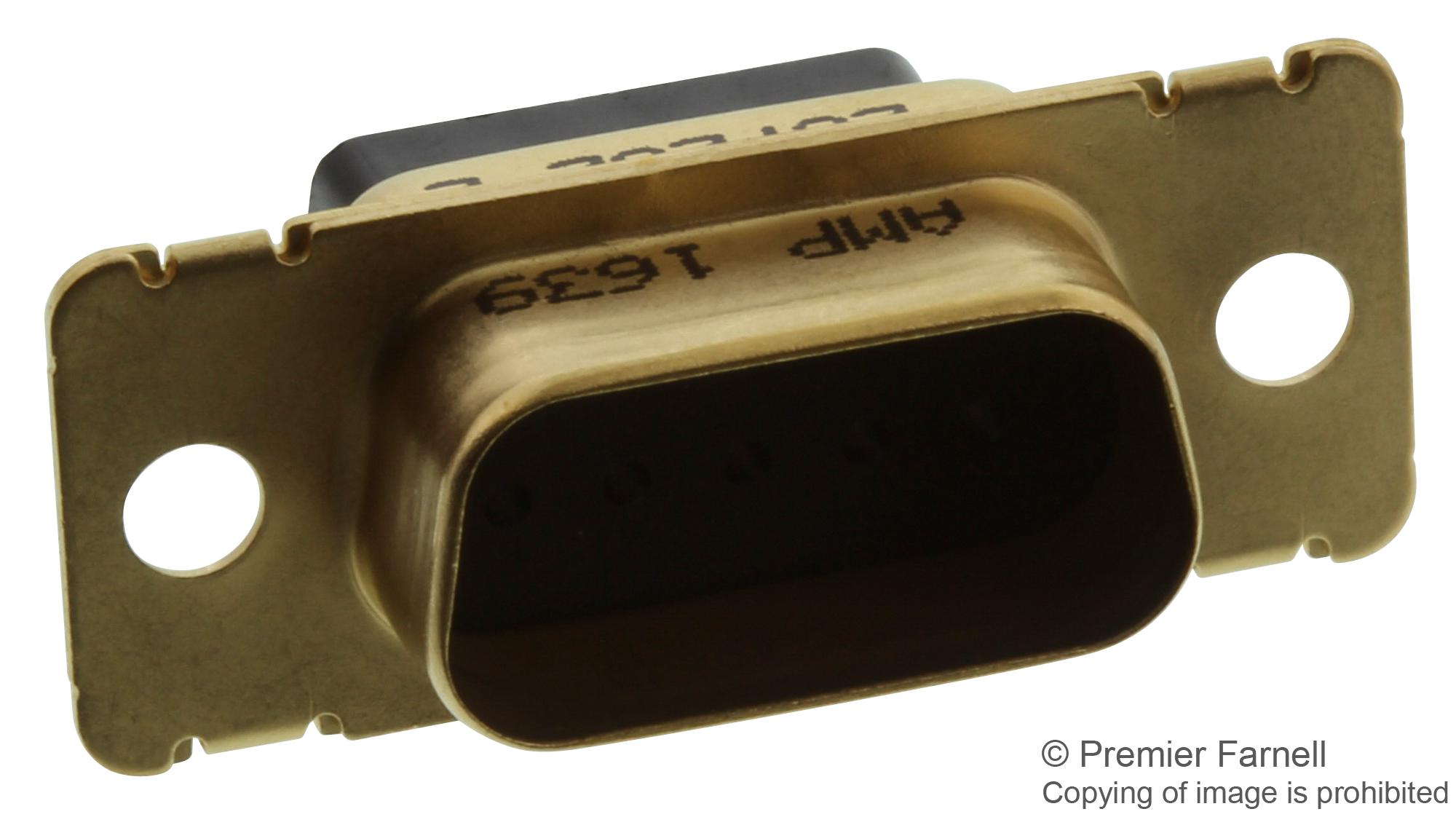 207252-2 - Amp - Te Connectivity - D SUB SHELL, PLUG, 9 POSITION ...