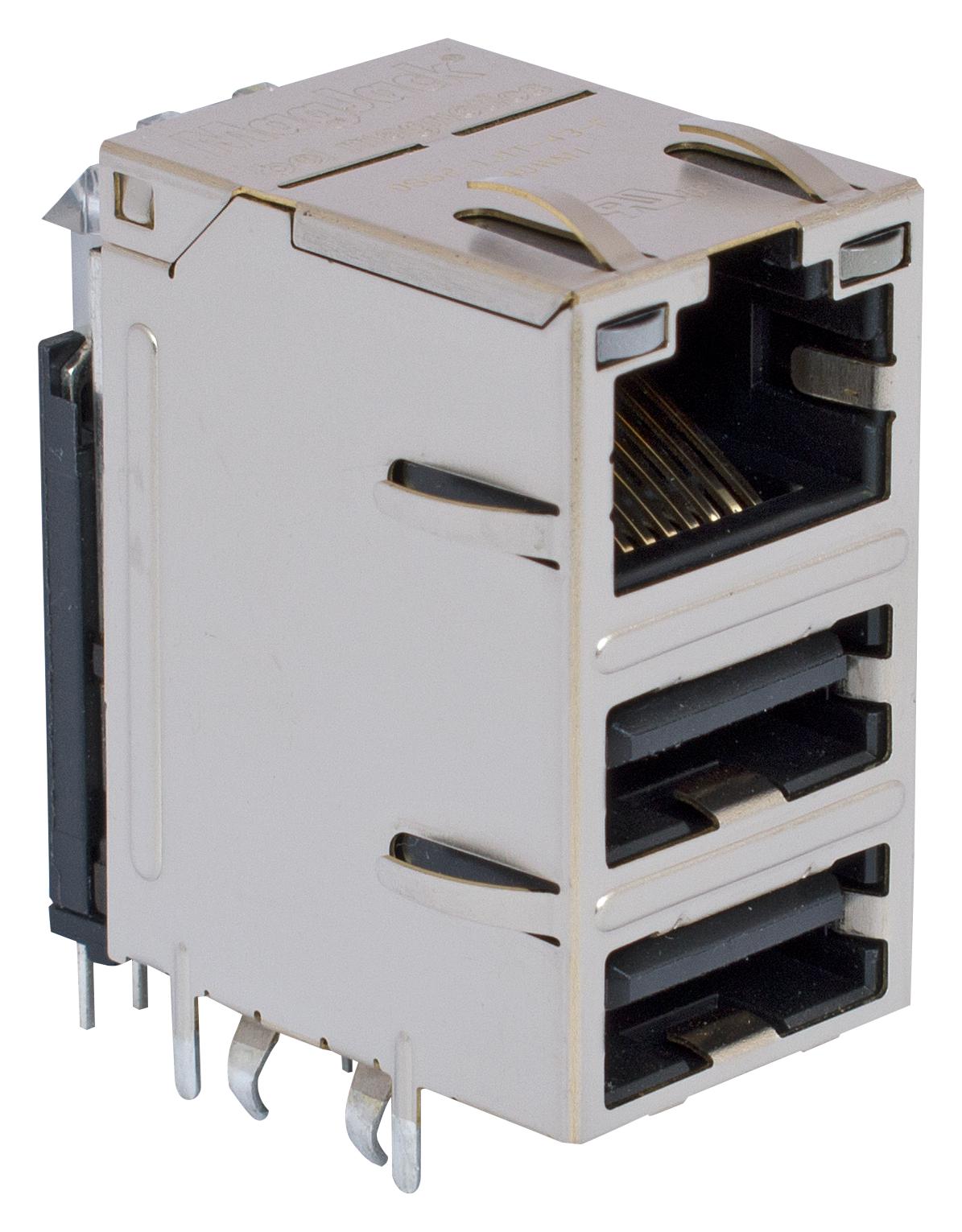 08C2-1X1T-03 - Bel Magnetic Solutions - RJ45 CONNECTOR, JACK, 8P8C ...