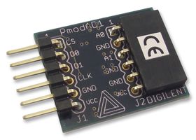 410-064 - Digilent - Interface Board, Pmod AD1, AD7476A Two Channel 12-Bit 1 MSPS Low Power ...