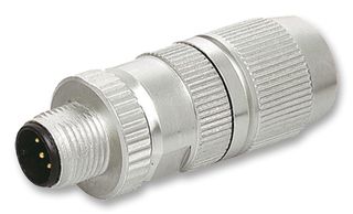 21 03 221 1405 HARTING, Sensor Connector, HARAX Series, M12, Male, 4 Positions, IDC / IDT Pin ...