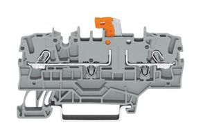 2002-1971 - Wago - DIN Rail Mount Terminal Block, 2 Ways, 22 AWG | element14 Korea