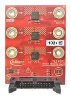 TLI4971EVAL120ATOBO1 INFINEON, Evaluation Board, TLI4971-A120T5-E0001, Current Sensor ...